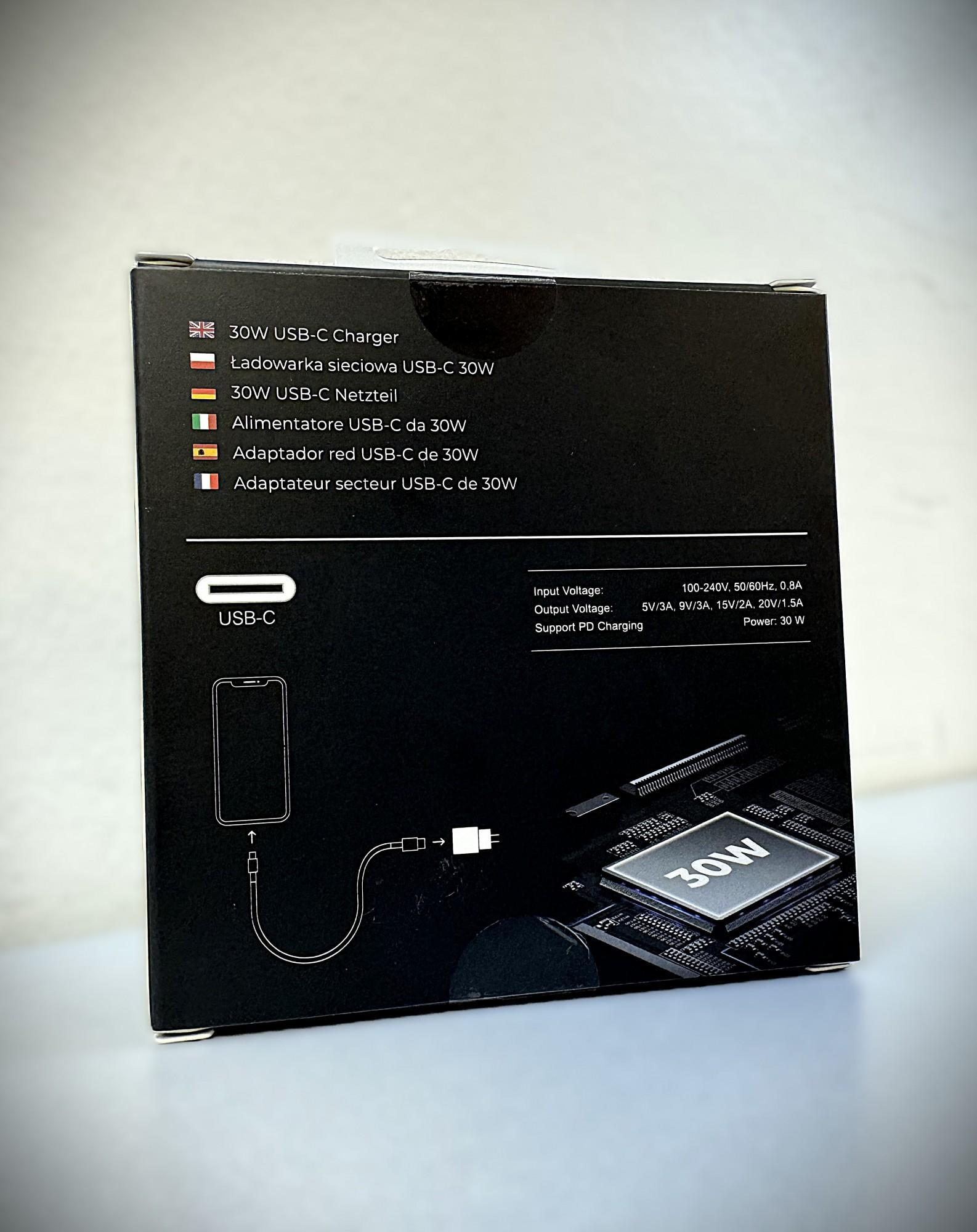 Laadija PRESTICO F15+ 1xUSB - C 30W PD white - Luutar